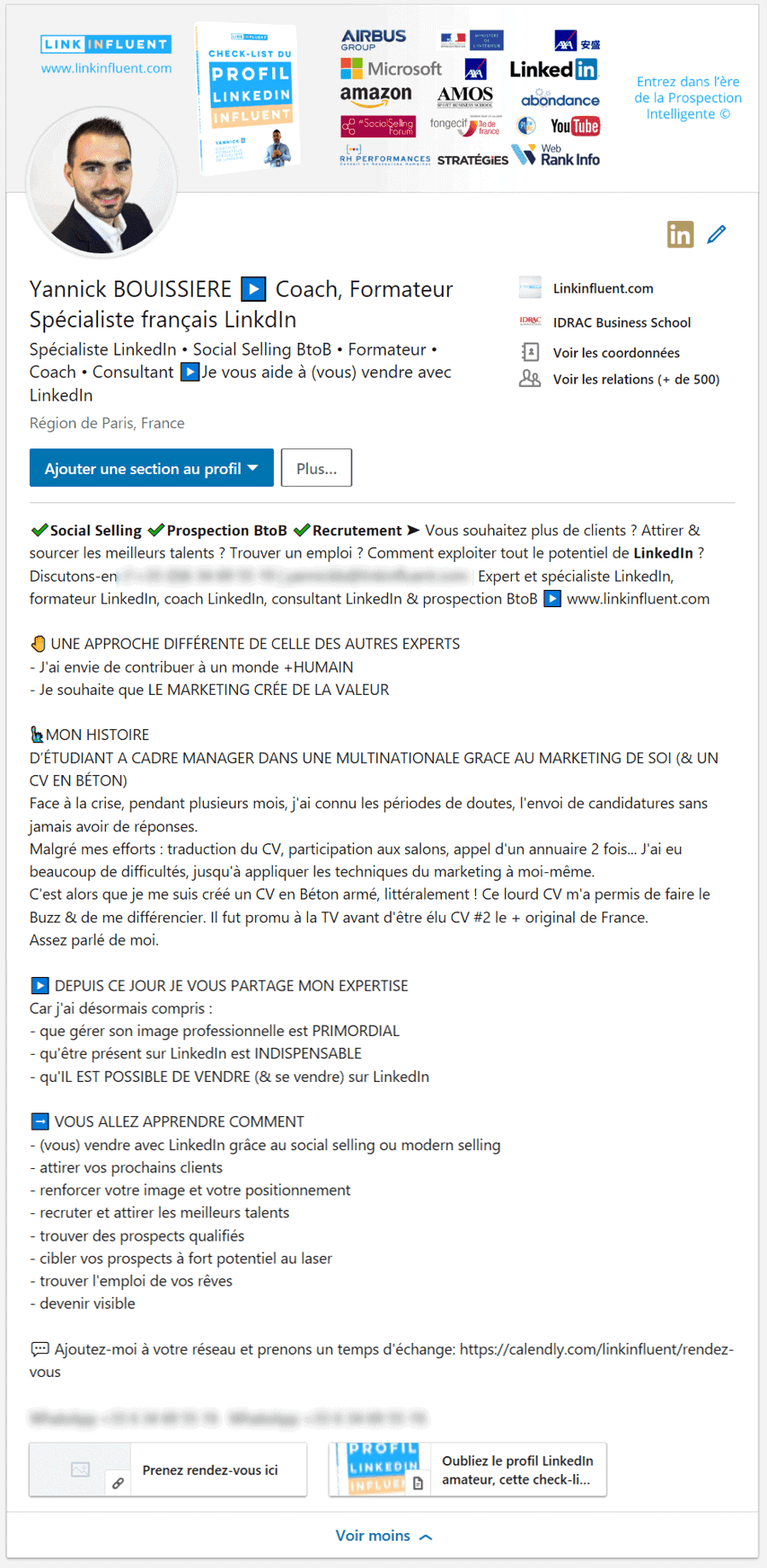 Résumé de profil LinkedIn : exemples et trame efficace