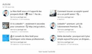 LinkedIn™ history, how to consult or delete it?